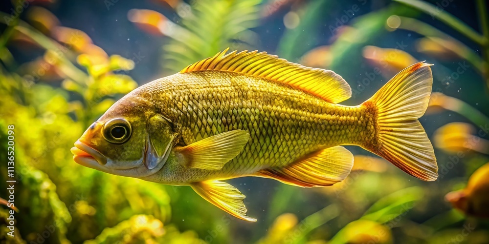 Golden Algae Eater Fish, Aquatic Life, Pond Cleaning, Algae Control ...