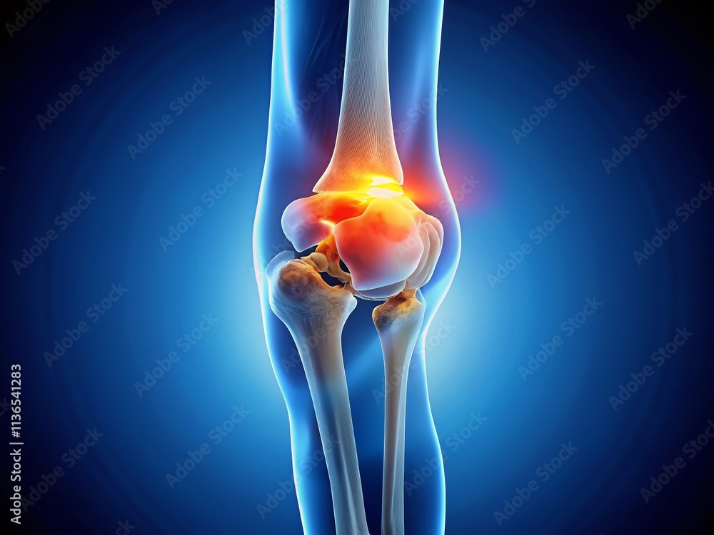 Knee Joint Inflammation: Detailed Anatomy, Bone Structure, Arthritis ...