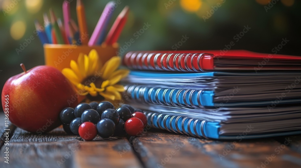 Children's School Supplies Binders - Multi-ring folders for organizing ...