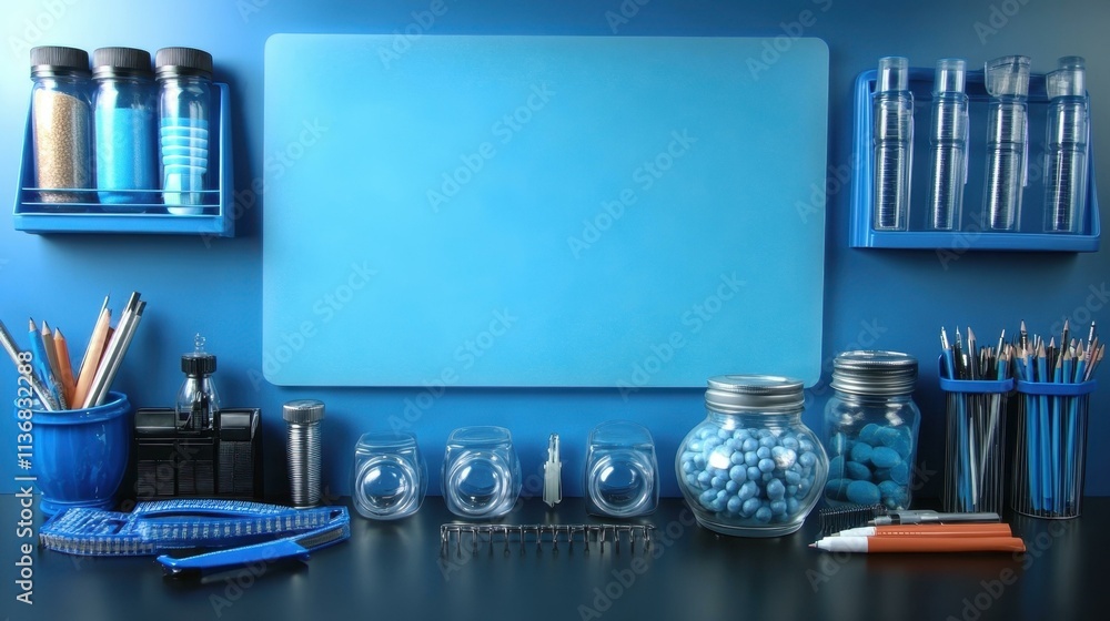 Common Office Supplies Dry-erase board Whiteboard surface for writing ...