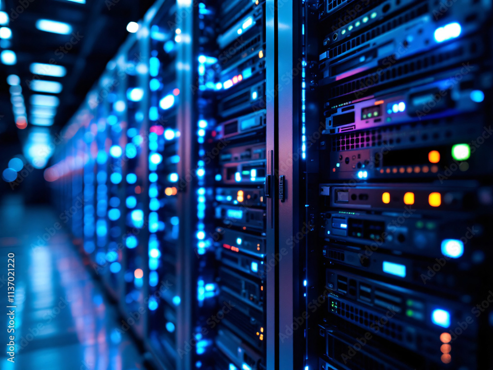 Servers, Data Center, Technology, Racks, Hardware, Computing, Network ...