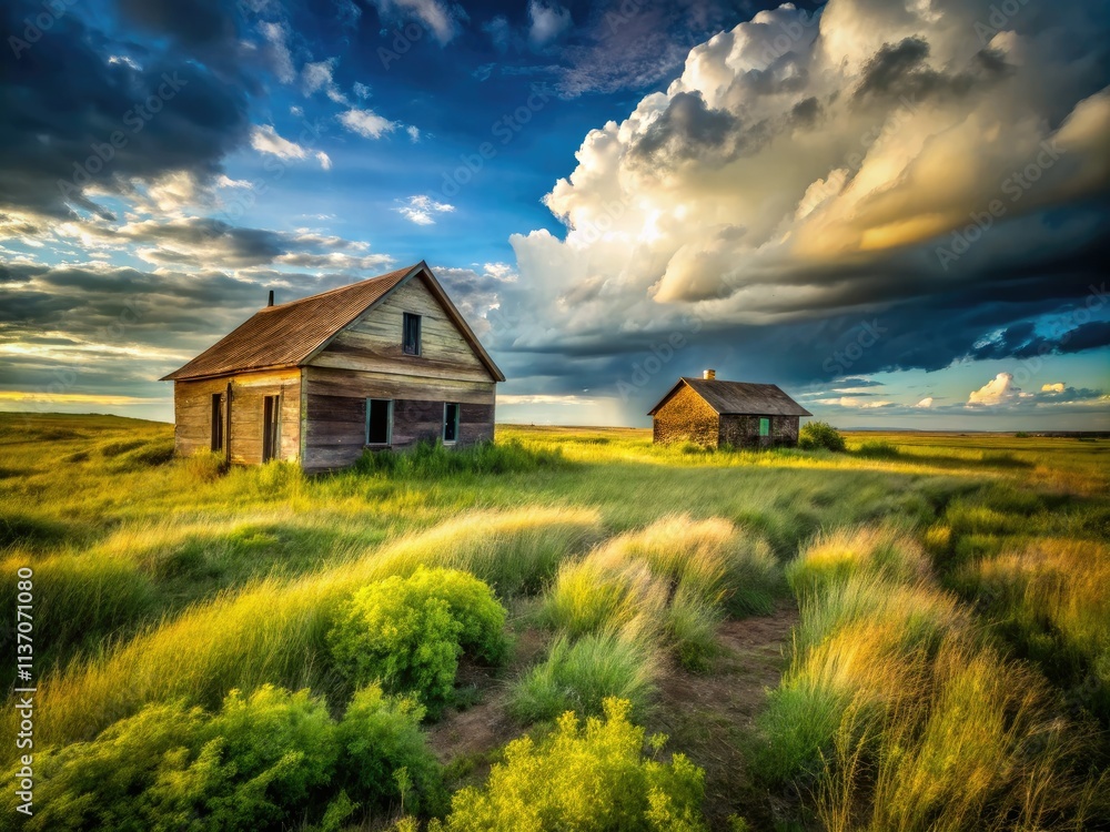 Saskatchewan's Lajord ghost town: abandoned prairie farm, rural decay ...