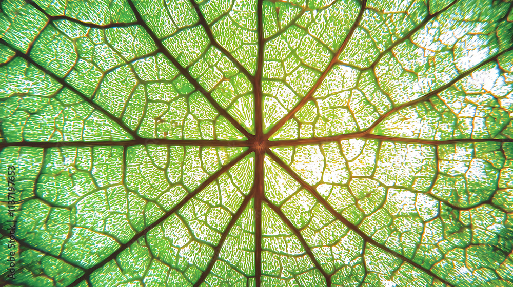 Natural Transpiration Process in Plants Water Cycle Leaves ...