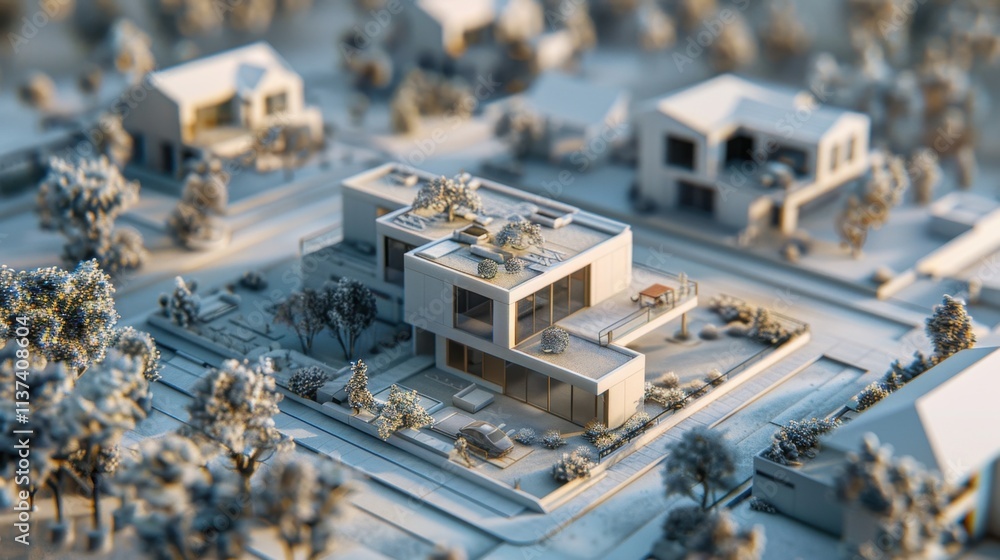 Prefab Housing Factory: Assembles prebuilt housing components into ...