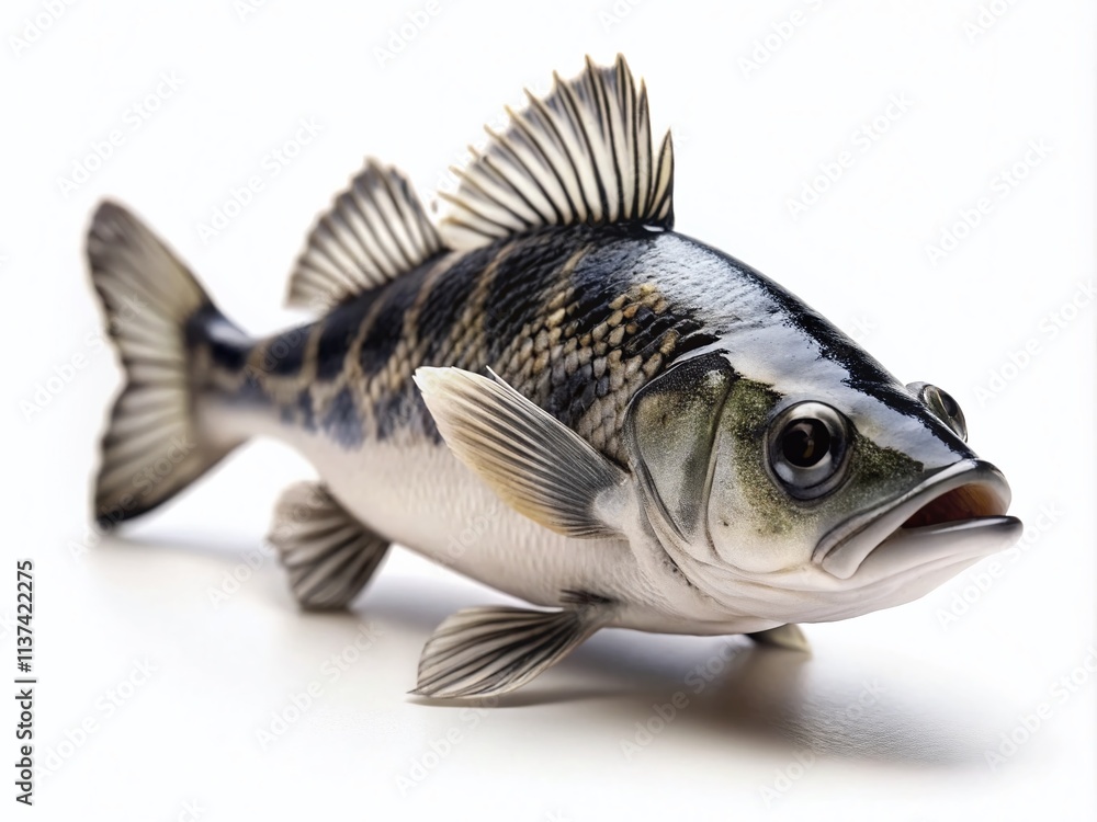 Black and White Fish Clipart, Tilt-Shift Miniature Fish, Realistic Fish ...