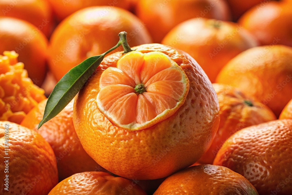 Captivating Orange: High-Definition Generative AI Photo, Vibrant Fruit ...