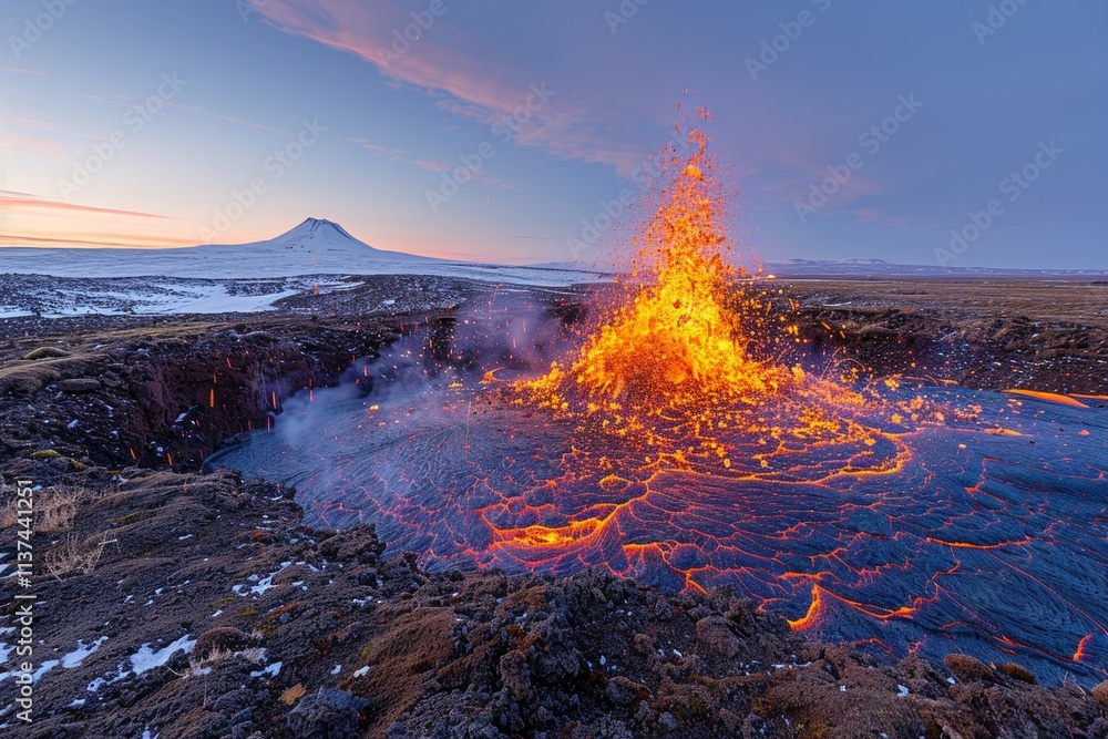 Impact of a volcanic eruption understanding natural disasters and their ...