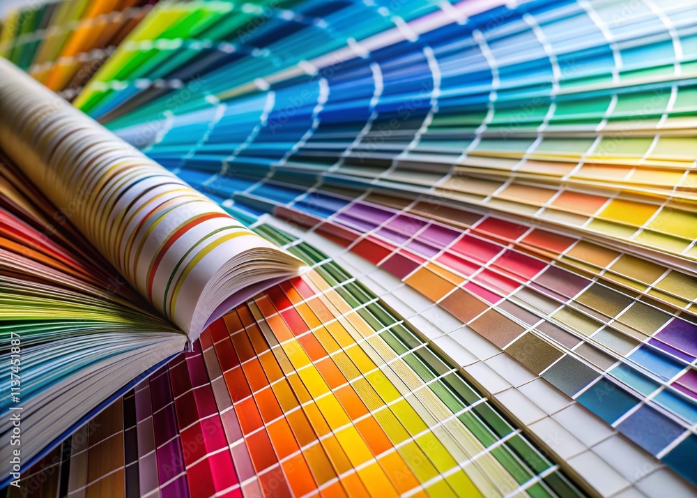 Color Swatch Book, Pantone Color Guide, Color Palette, Color Samples ...