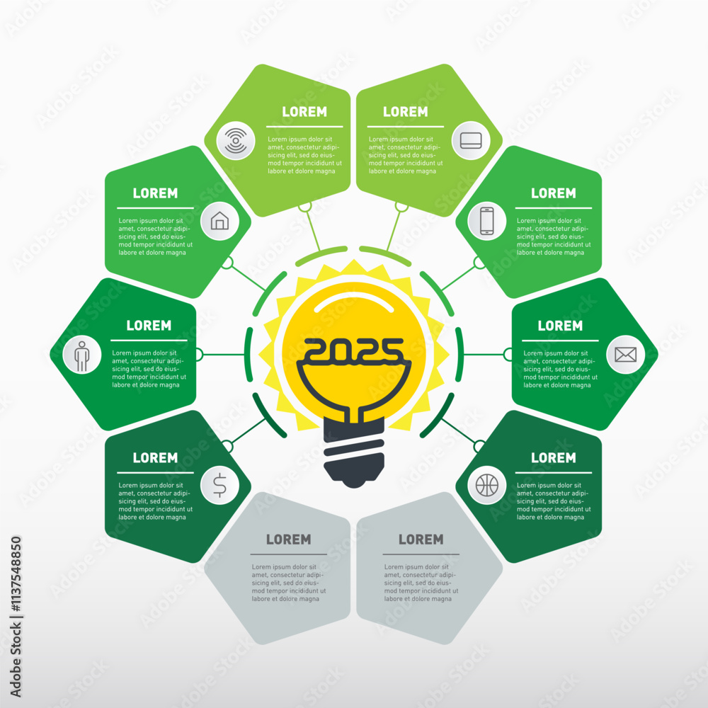 2025 Vision with 8 parts. Bright Ideas for 2025 - A Radiant Roadmap of ...