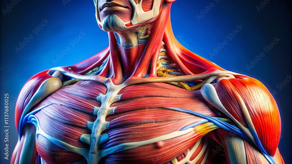 Macro Photography: Human Shoulder Girdle Anatomy - Muscles, Bones ...