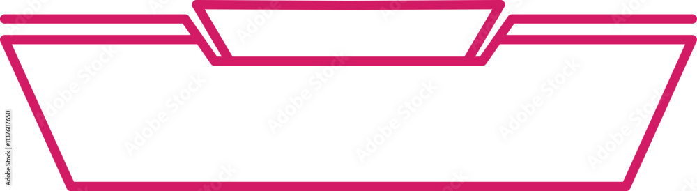 Customizable Name Box Outlines Stock Vector | Adobe Stock