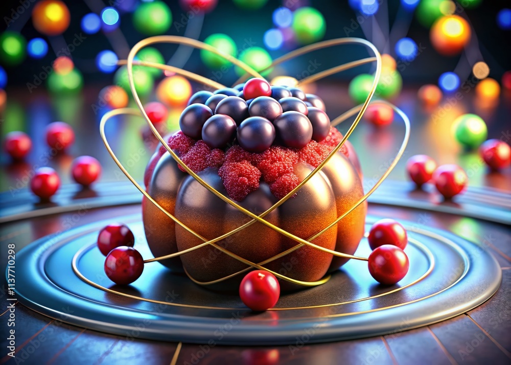 Thomson Atom Model Plum Pudding Model, Atomic Structure, Science ...