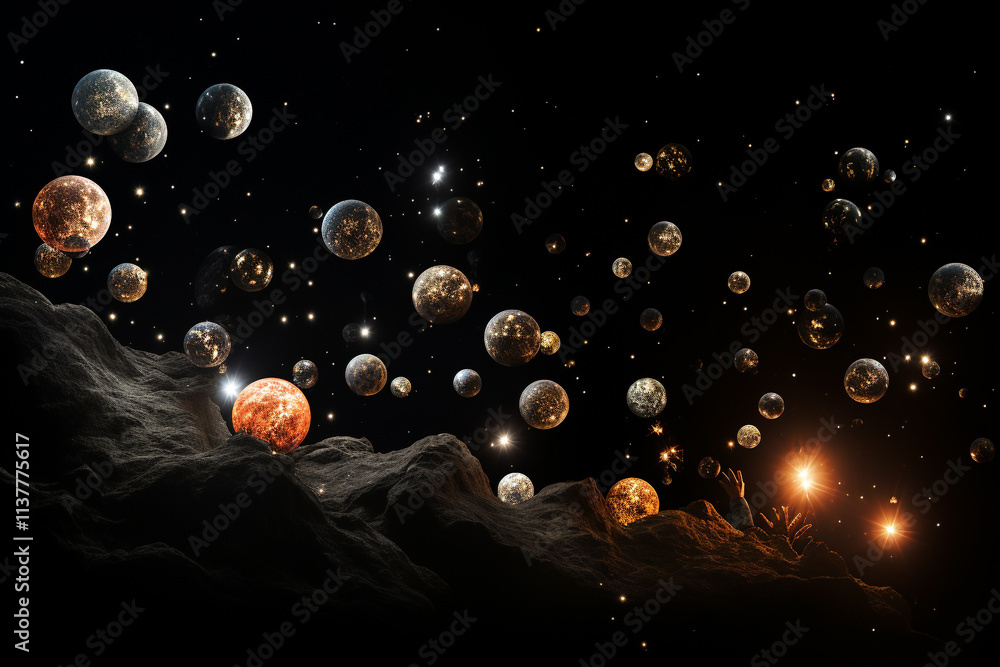 Experience mesmerizing journey of moon's transformation, as a stunning ...