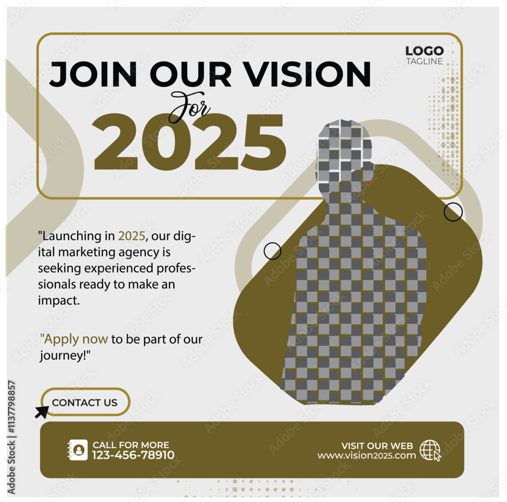 2025 Digital Marketing Templates ,New Year Festival Social Banners ...