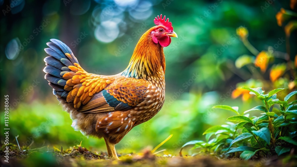 Serema Chicken Documentary Photography: Rare Breed Portraits, Elegant ...