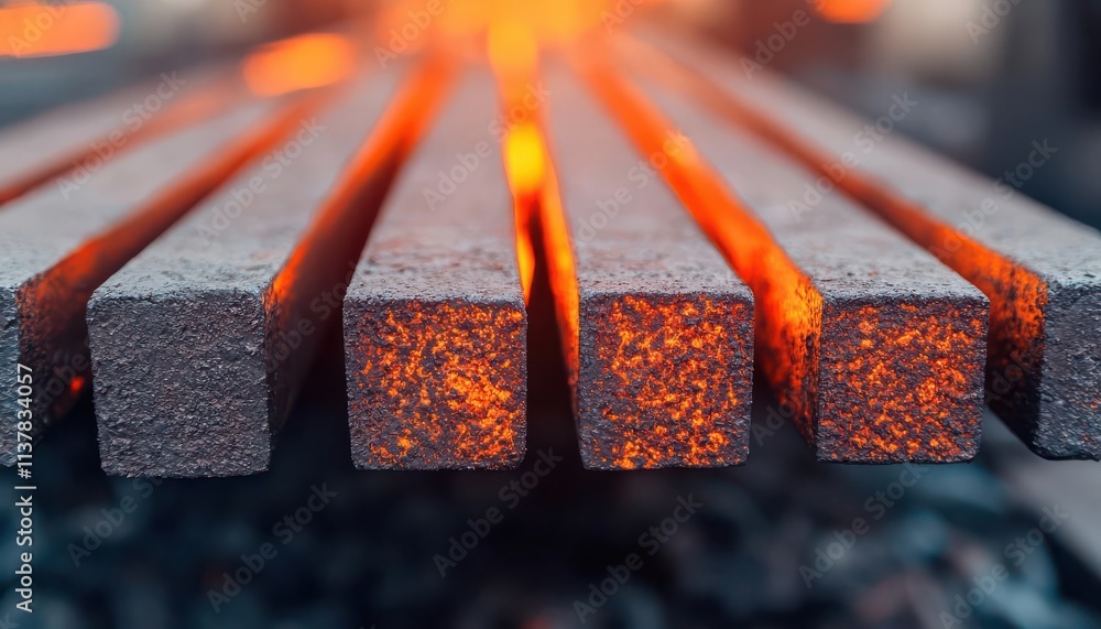 material science concept. A graphic showing the effects of heat ...