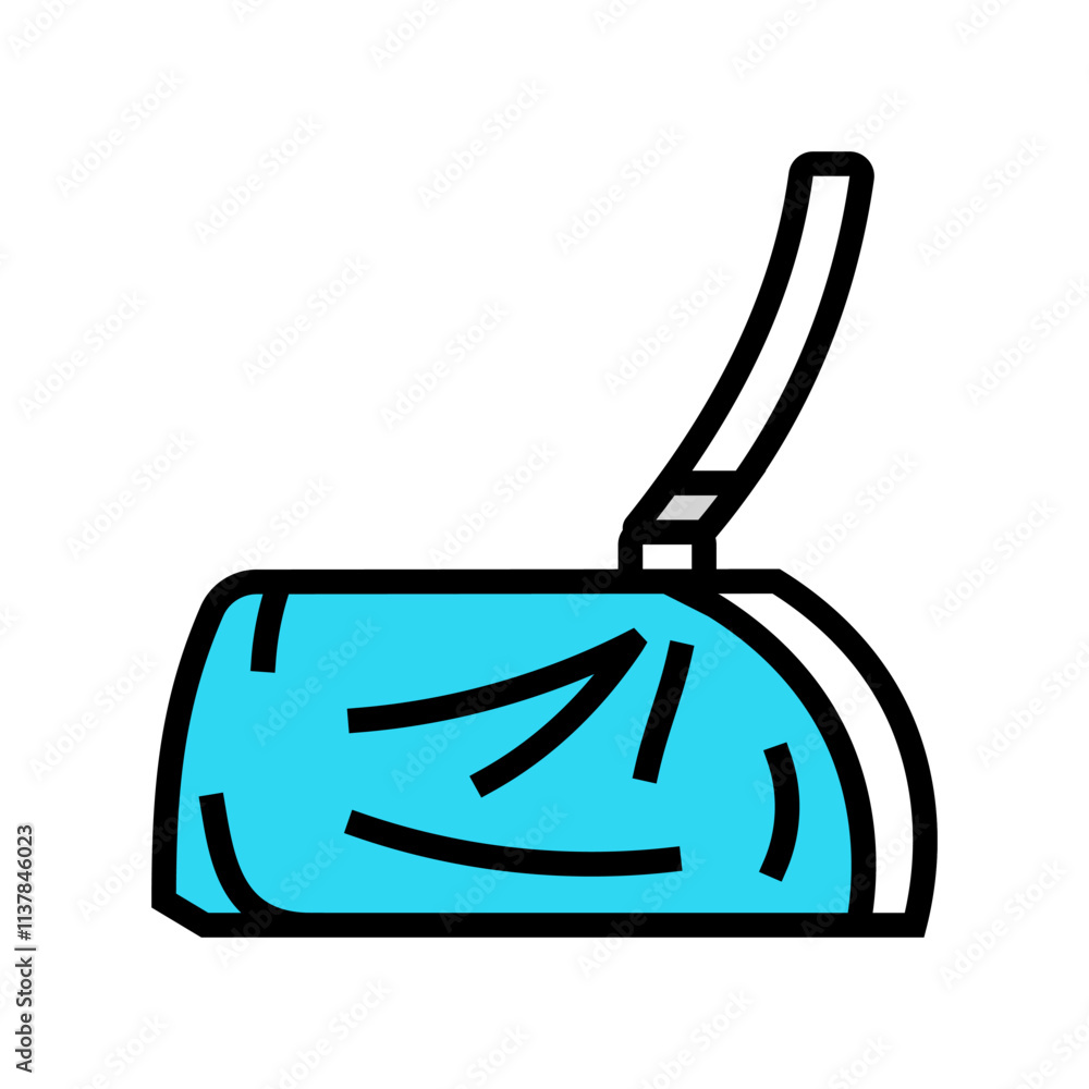 medical sling fracture injury color icon vector. medical sling fracture ...