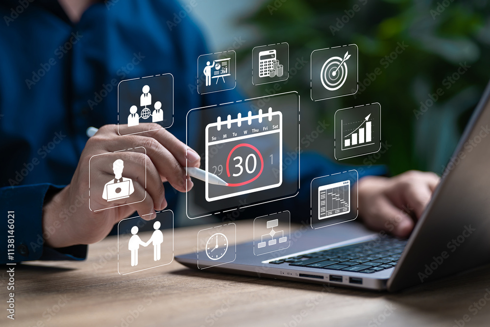 Time management, Agenda for the meeting, Business Planning Calendar ...