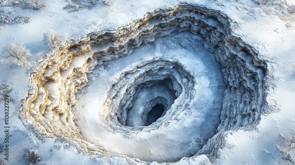 Top-down DnD battlemap of jagged white salt marble cliffs, a twisting ...