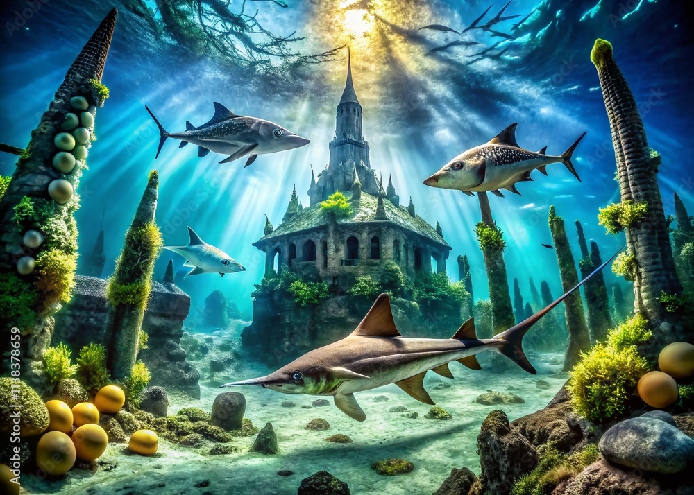 Ilustración de Stock Sawfish Architectural Photography: Stunning Images ...