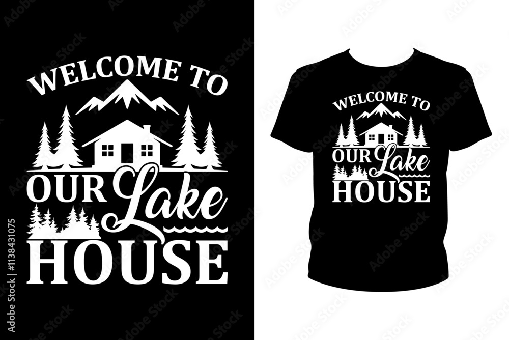 Welcome to our lake house - Art files for Cricut and Silhouette. You ...