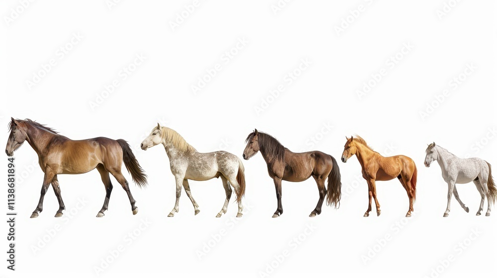 Evolution of horses ancient to modern species natural habitat ...