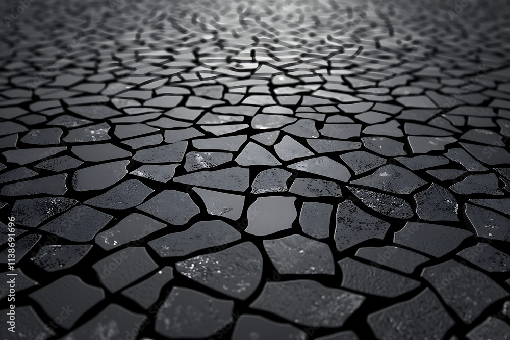 asphalt texture illustration, detailed asphalt texture in a d vector ...