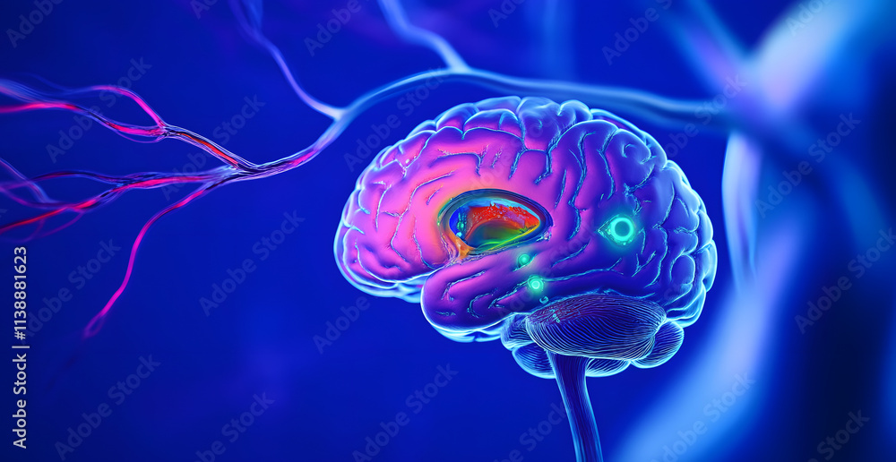 Human Basal Ganglia as subcortical nuclei inside the human brain ...