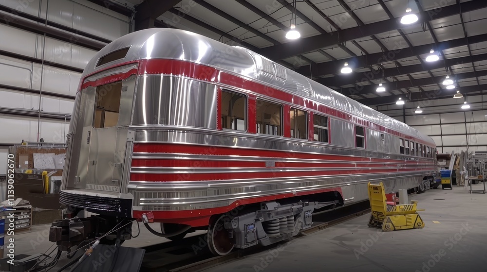 Railcar Manufacturing Plant: A dedicated plant for constructing ...