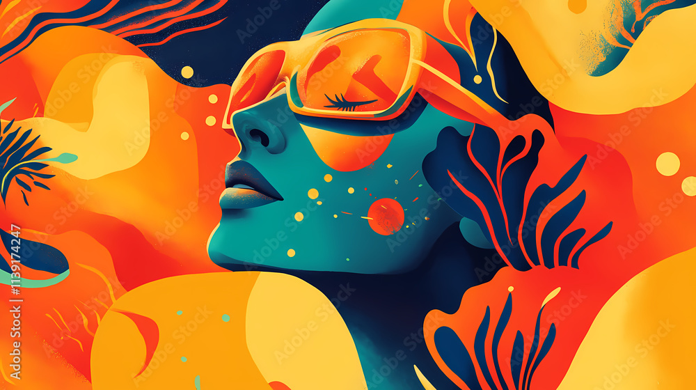 Series on the identity of colors vibrant textures setting the scene for ...