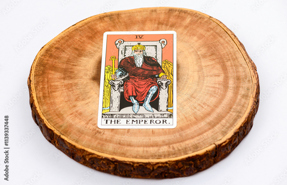 Tarot card. The 4 Major Arcana - The Emperor Tarot Card of Rider Waite ...
