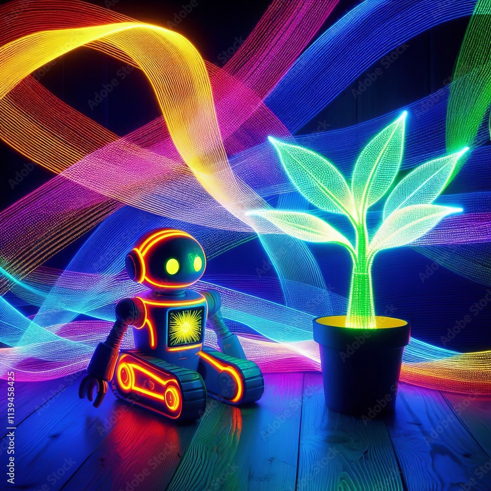 453 Luminogram Slow Shutter A luminogram effect with slow shutte Stock ...