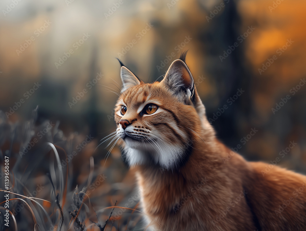 Sand Cat, Felis margarita, Desert Wildcat Wildlife Photography Close Up ...