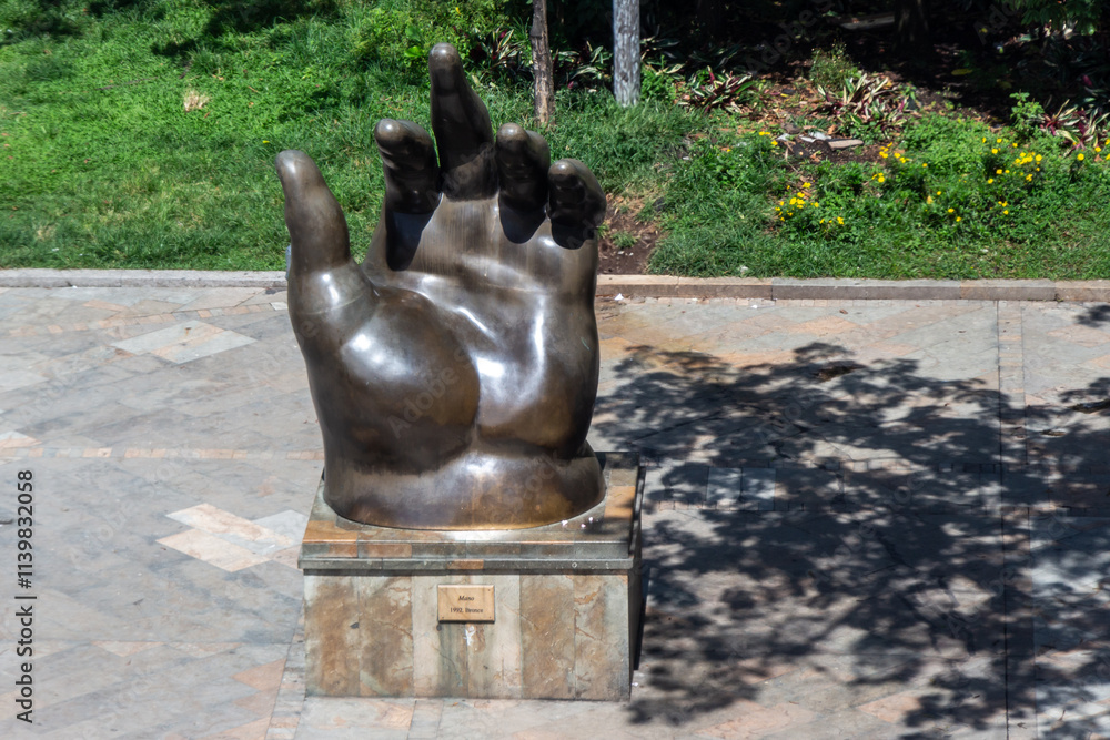 Medellin (Medellín), Antioquia, Colombia : July 27 2024 : Botero Plaza ...