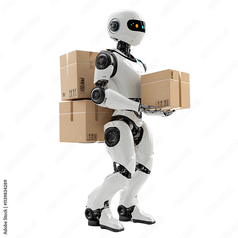 Delivering innovation smart logistic robot warehouse parcel handling ...