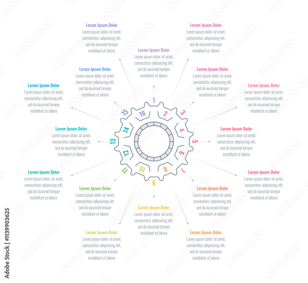 infographic template for magazine, annual report. infographic template ...