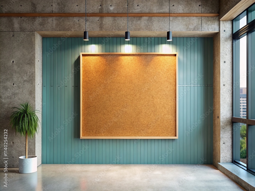 Architectural Photography: Modern Bulletin Board Design, Stylish Notice ...