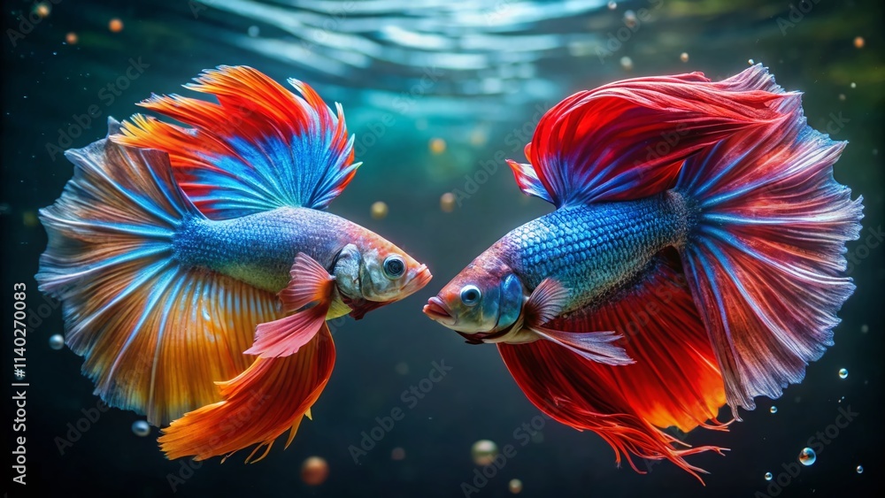 Betta Fish Fight Video: Stunning Product Photography of Aggressive ...