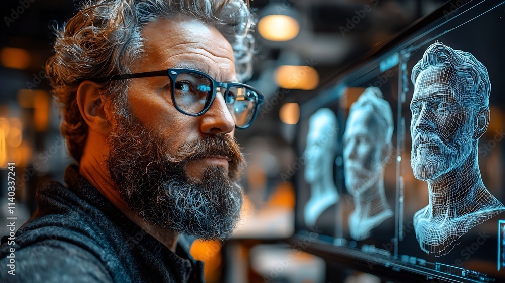 Digital Art Class Where Students Sculpt 3D Models in Virtual Studio ...