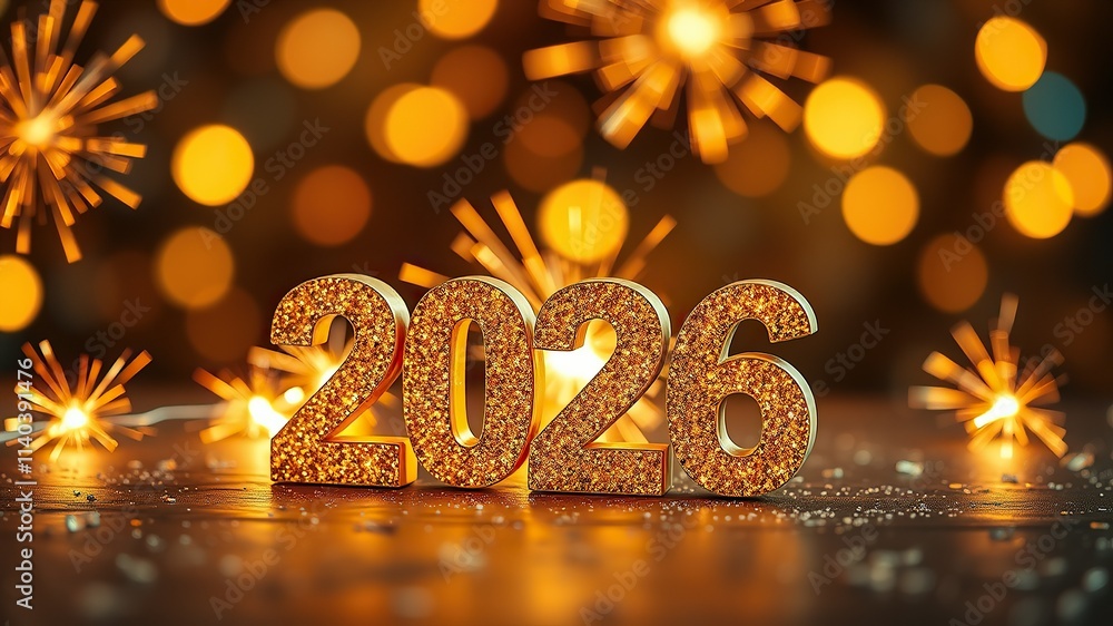 Silvester Sylvester 2026 New year New Year's Eve Party background ...