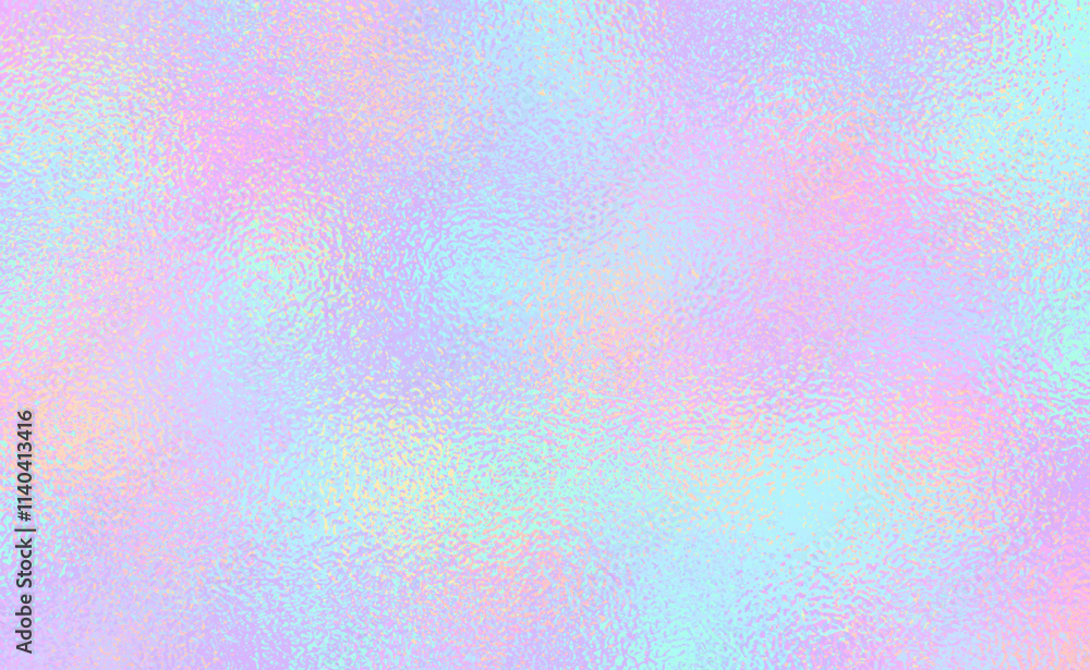 Vector pastel rainbow foil texture background. Abstract gradient bright ...