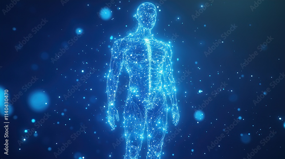 AI in medical diagnostics:Holographic medical scan with AI-powered ...