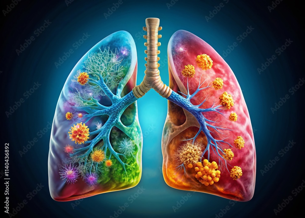 Healthy vs Unhealthy Lungs: Comparing Respiratory Health, Lung Disease ...