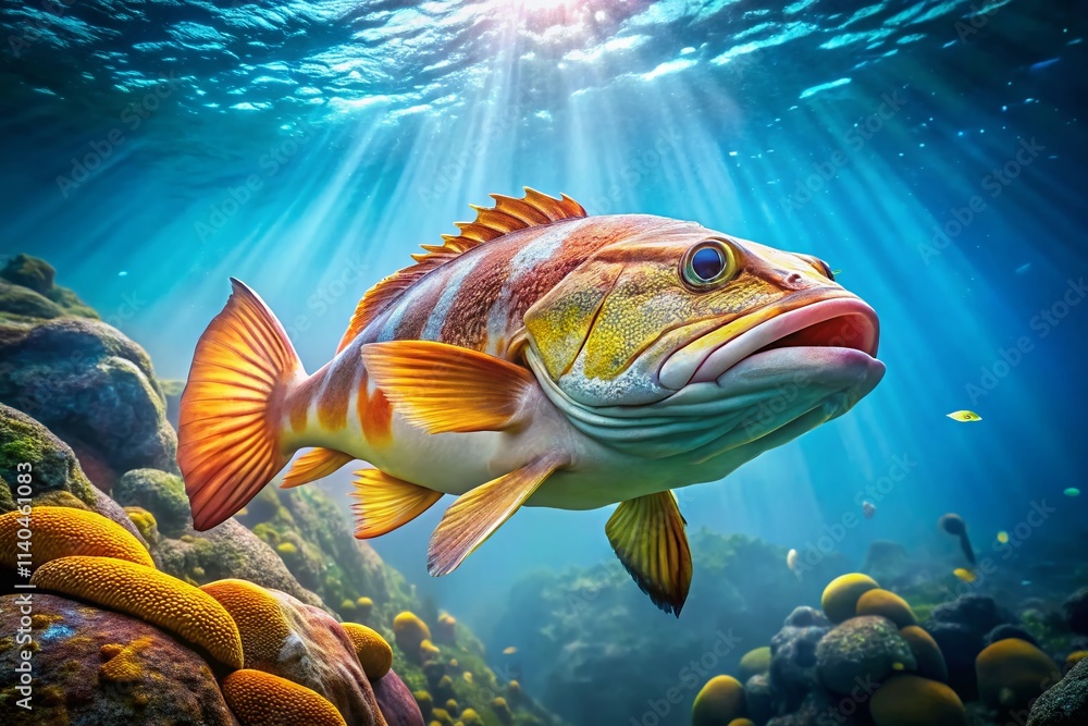 Kingklip Fish: High-Resolution Stock Photo, Ocean Seafood, Underwater ...