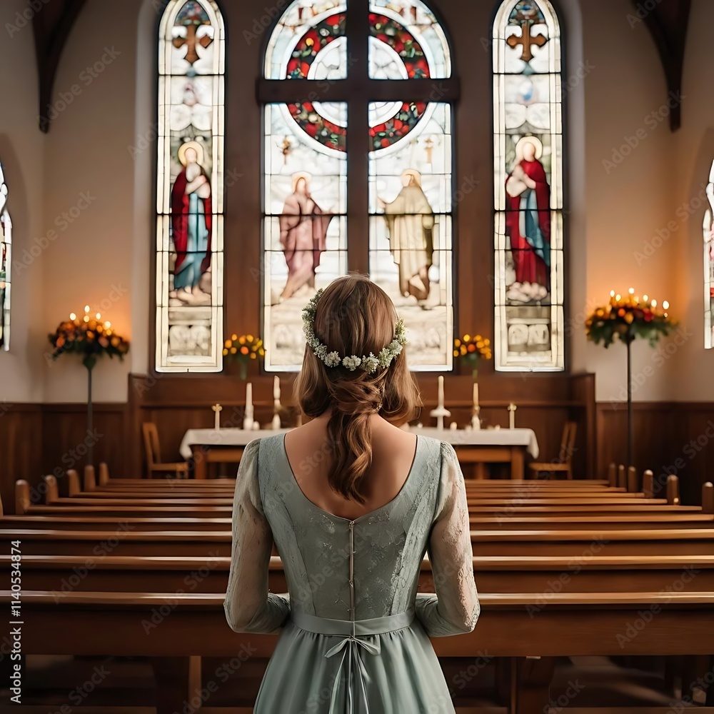 Honoring a Life Thoughtful Funeral Flyer Design Genereted by Ai Stock ...