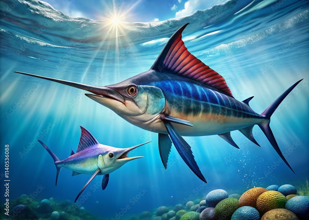 Marlin vs Swordfish: Identifying Key Differences | Fish Identification Guide | Marlin Swordfish ...