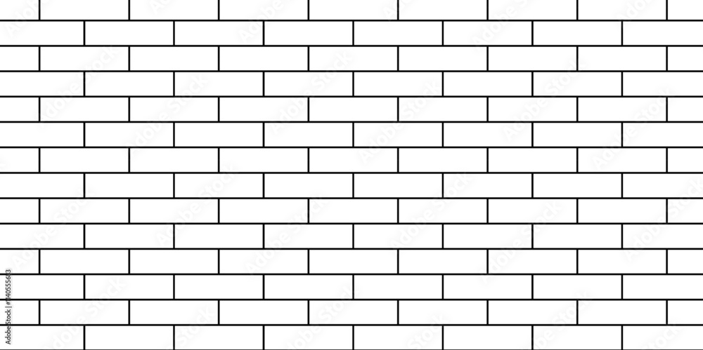 White brick block surface cement fecade building concrete row ...