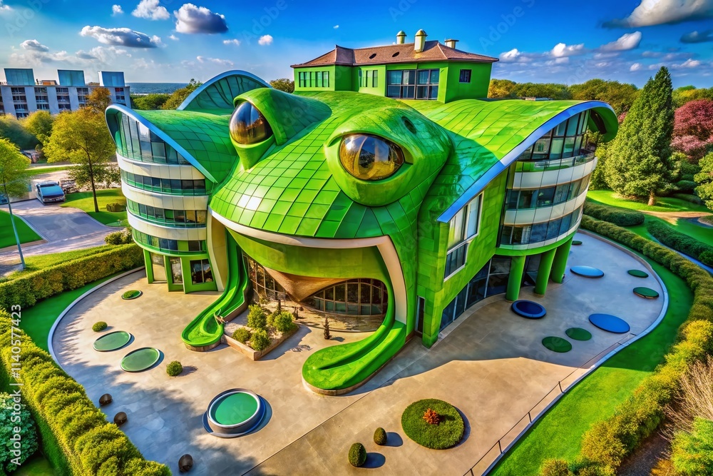 Mr Frog Meme Architectural Photography: Surreal Building Designs ...