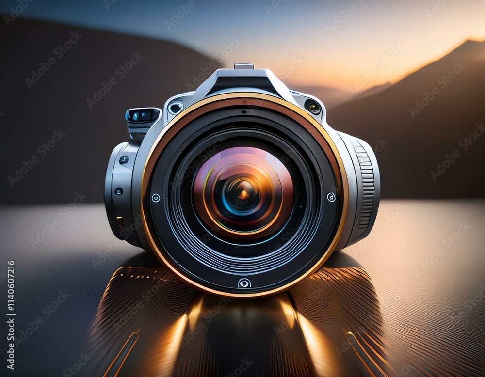 This cutting-edge prototype camera boasts an AI-driven lens, offering ...