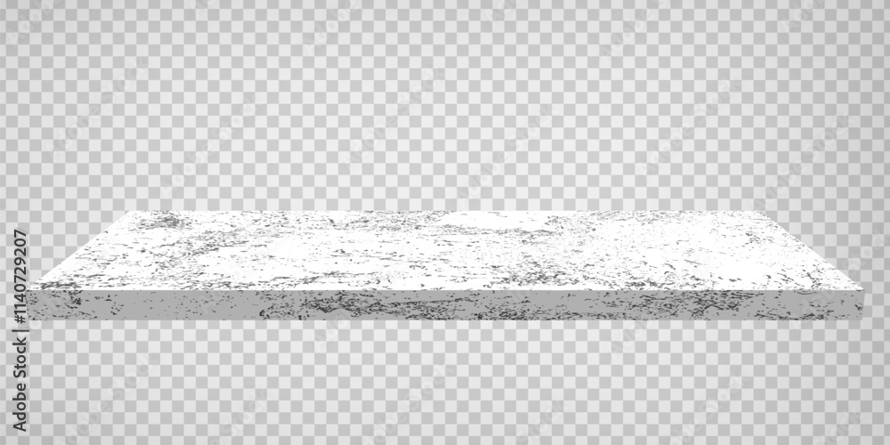 Stone table perspective view, stone surface of desk, top made of white ...